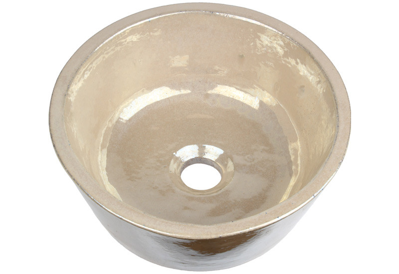 Circular table-top wash hand basin