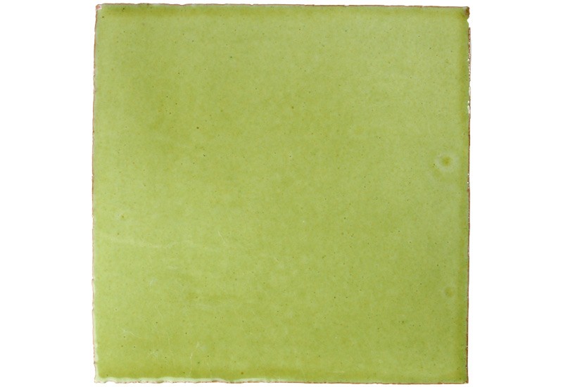 From light green to dark green plain wall tiles